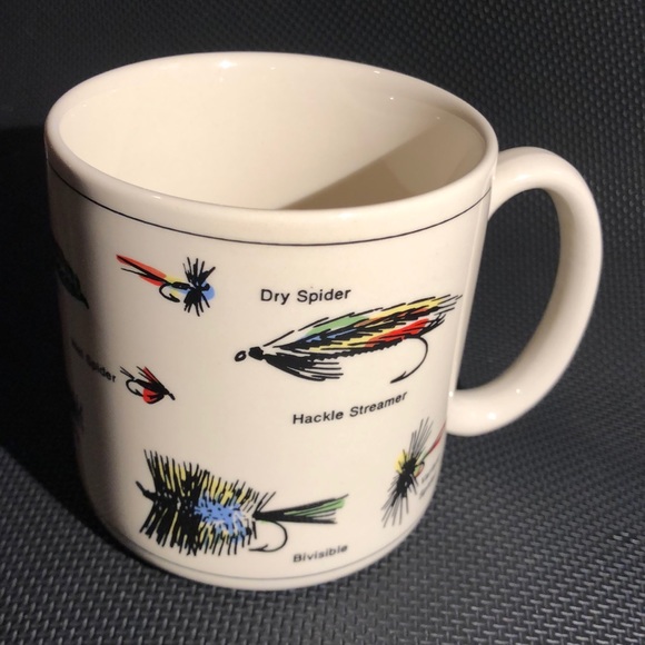 Kitchen | Fishing Fly Mug Fathers Day Gift Coffee Mug Ceramic Mug ...